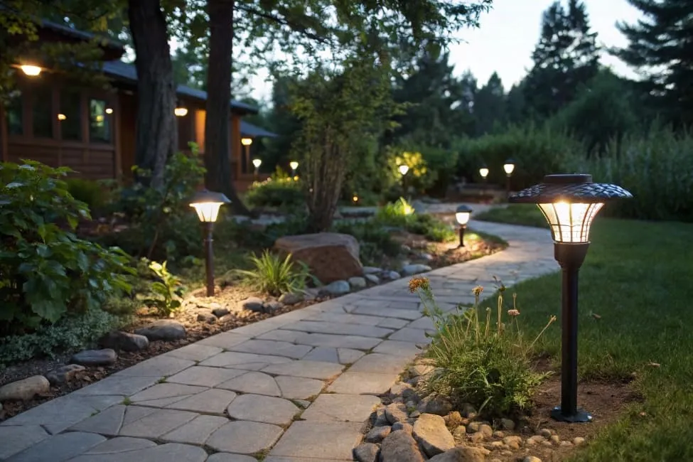 How many lumens is best for solar garden lights?