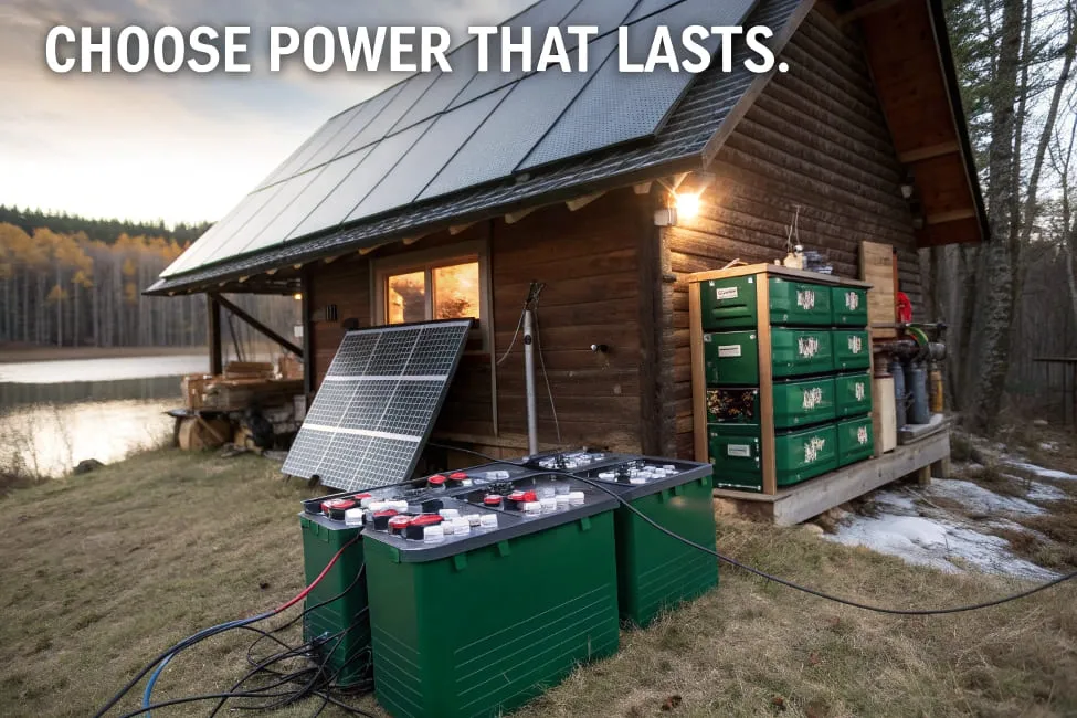 Best Batteries for Off-Grid Solar: Why LiFePO4 Is the Top Choice